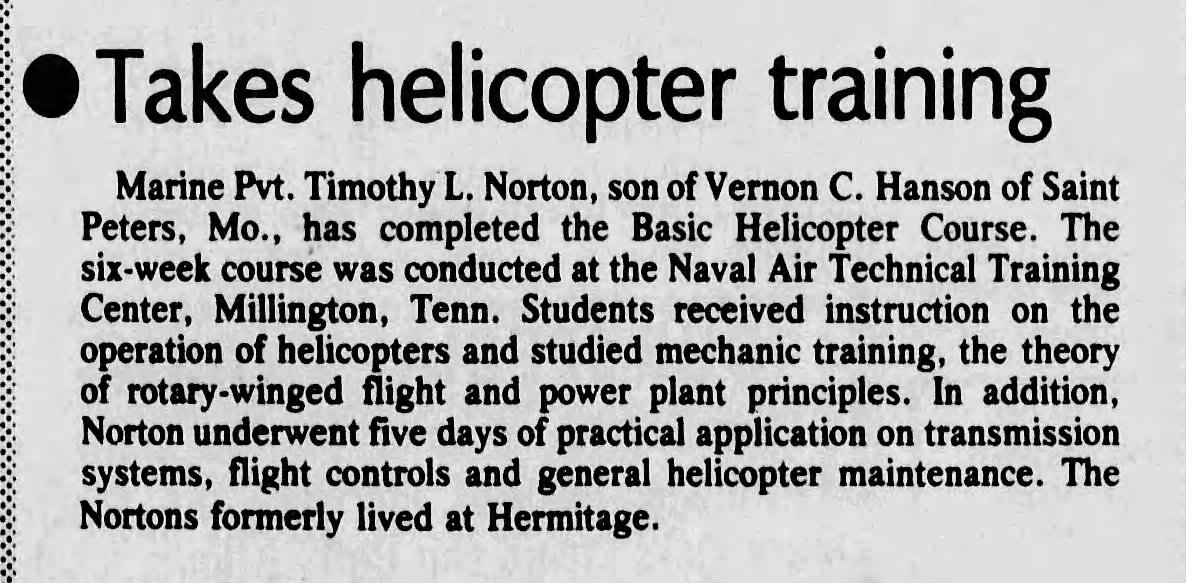 How Timothy Norton and James Phelps connect: - The Crime Scene